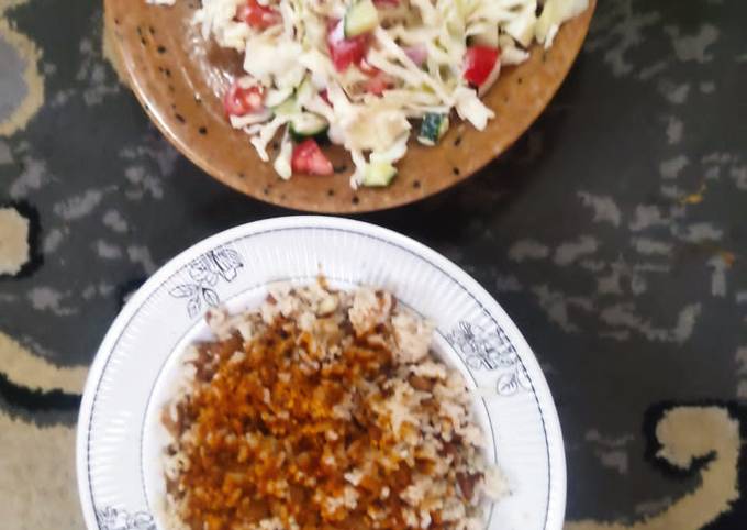 Shinkafa da Wake da Yaji Recipe by Fady SBT - Cookpad