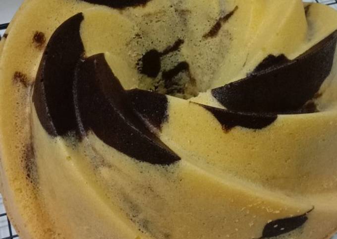 Resep Marmer sponge cake oleh eSKaeF Kitchen - Cookpad