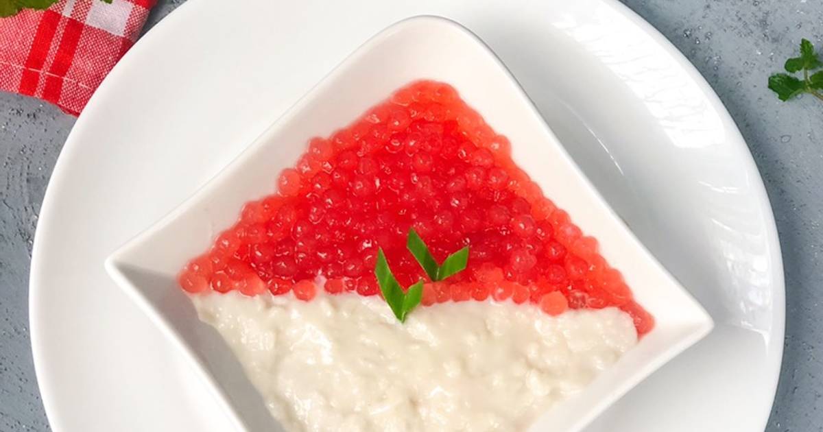 Resep Bubur Sumsum Mutiara Merah Putih oleh Sukma_Cuisine - Cookpad