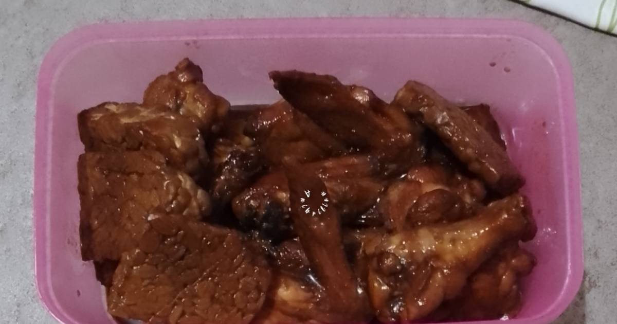 Resep Baceman ayam tempe oleh Ani Brilian - Cookpad