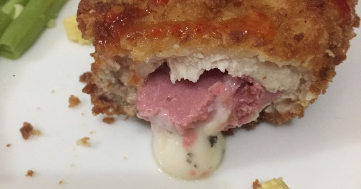 Resep Chicken Cordon Blue oleh Dapur Rumah Gina ( Gina Resania ) - Cookpad