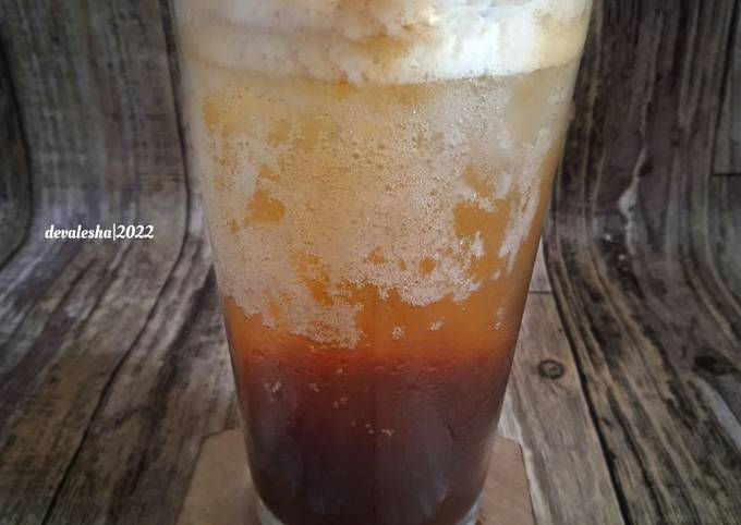 Resep Iced Sparkling Americano oleh Devalesha Kitchen - Cookpad