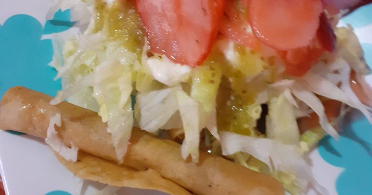 Flautas - 108 recetas caseras- Cookpad