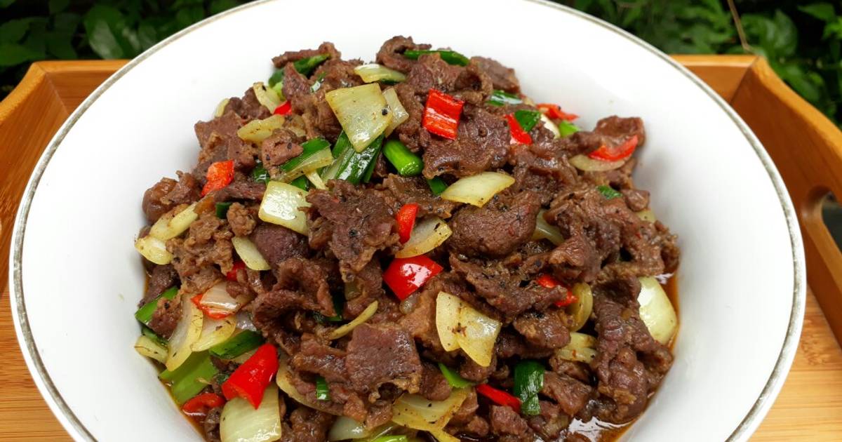 876 resep oseng sapi lada hitam enak dan mudah - Cookpad