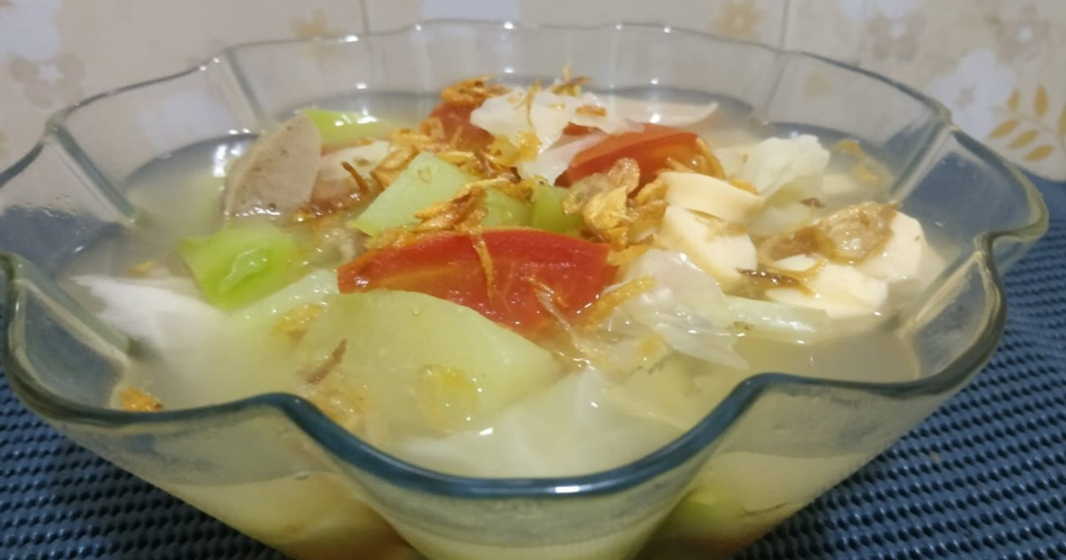 Resep Sayur Sop Labu Siam oleh Lionie Adi - Cookpad