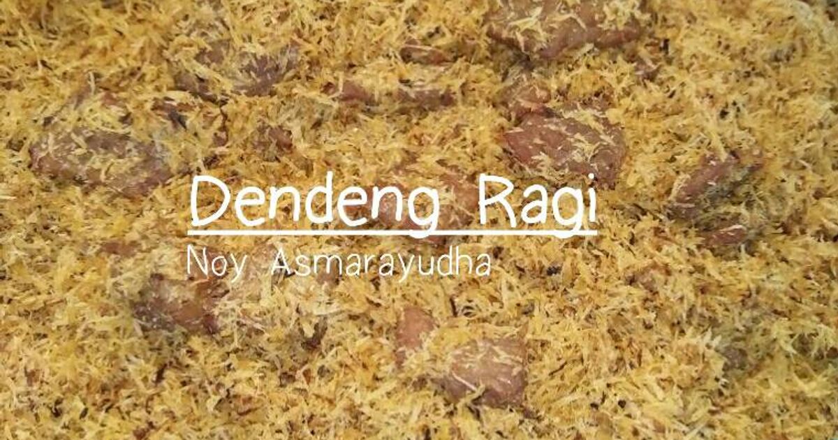 Resep Dendeng Ragi oleh Noy Asmarayudha - Cookpad