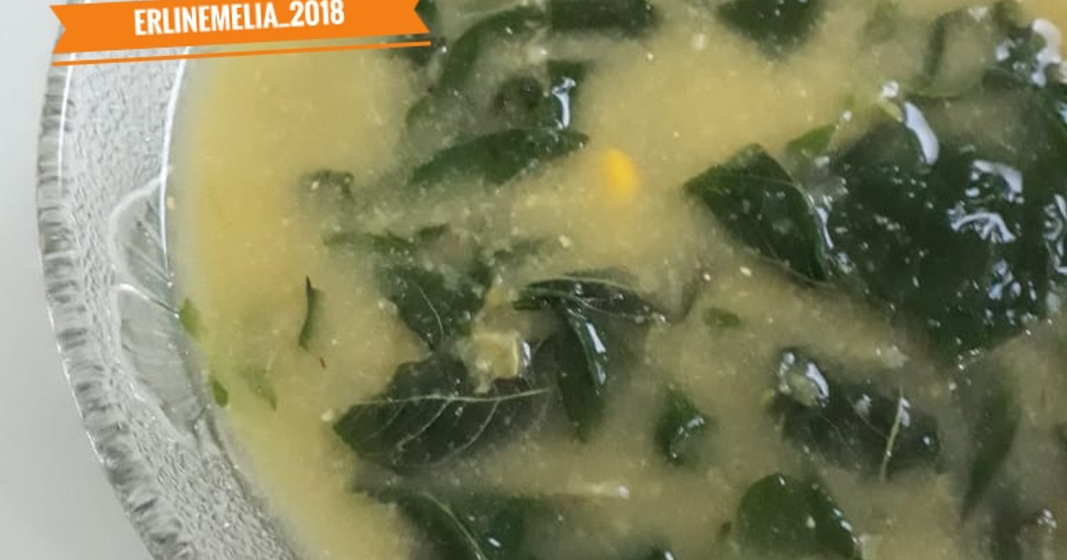 Resep Sayur Bayam Jagung/Sayur Menir oleh Erlin emelia - Cookpad
