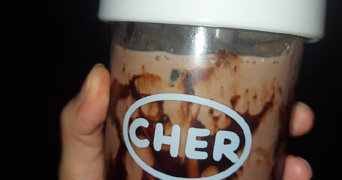 Resep Simple Es Coklat Homemade oleh F.natalia - Cookpad