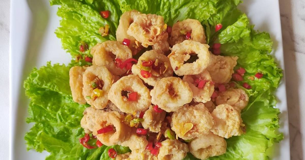 20 resep cumi krispi cabe garam enak dan mudah - Cookpad