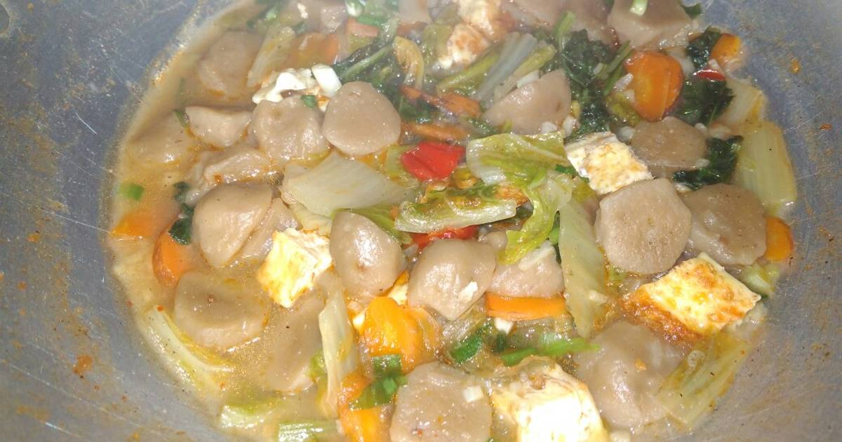 Resep Capcay bakso telur low budget oleh silvia laila - Cookpad