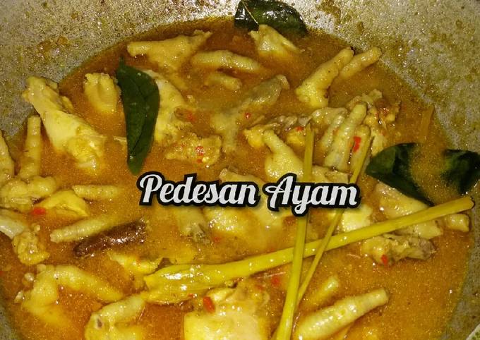 Resep Pedesan Ayam oleh Ummu Humairoh - Cookpad