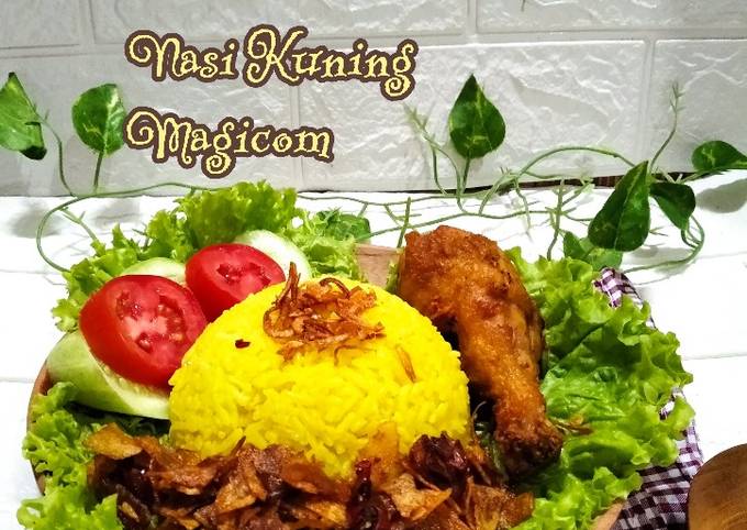 Resep *Nasi Kuning Magicom* oleh ati dewanthi - Cookpad
