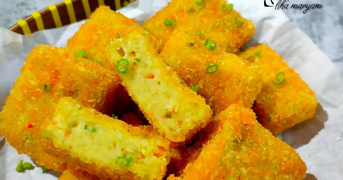 Resep Nugget mie sayur oleh Liha Ummu Maryam - Cookpad