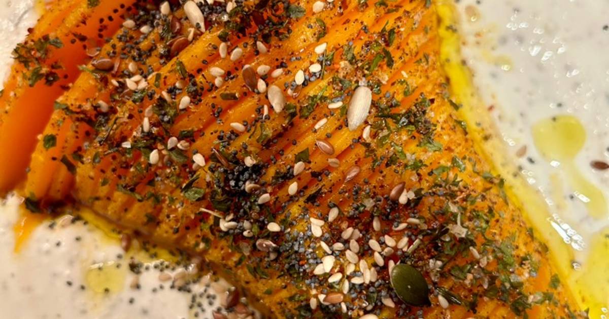 Calabaza estilo hasselback 🎃 Receta de Begoña Garteizaurrekoa- Cookpad