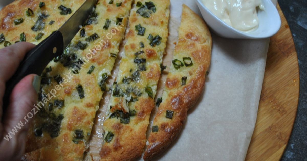 Keto Garlic Bread With Almond Flour نان سیر با آرد بادام Recipe by ...