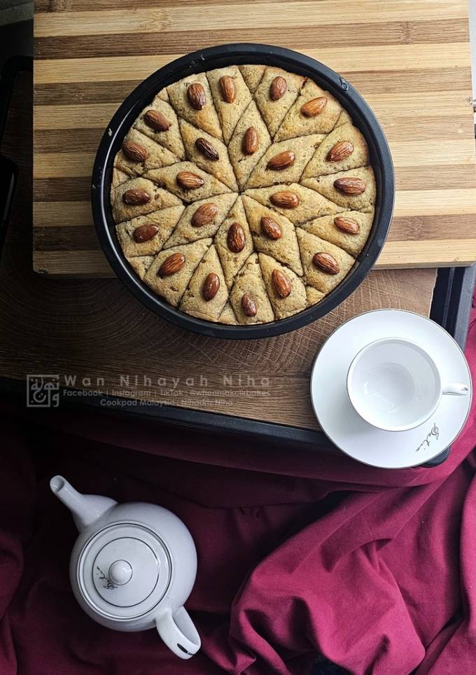 Resipi Hilbeh - Palestinian Fenugreek and Semolina Cake 🇵🇸 oleh ...