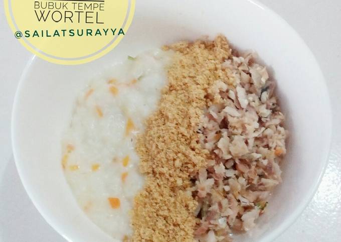 Resep Mpasi 9m+ (Nasi Tim Wortel) oleh Saila Tsurayya - Cookpad