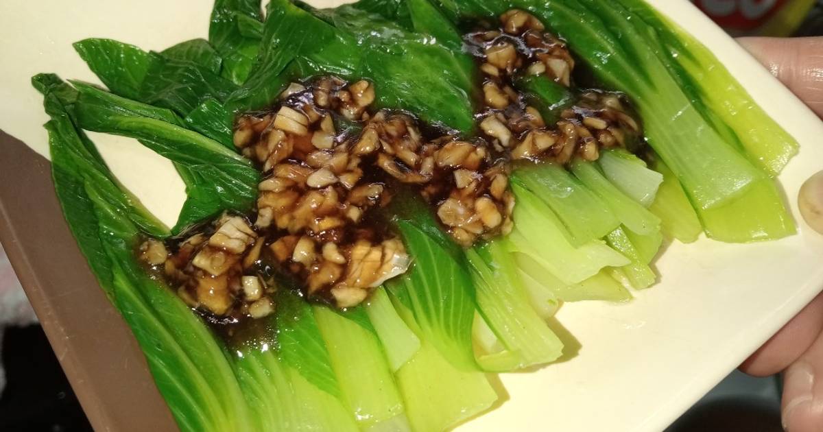 Resep Pak choy saus garlic ala Subi 😋 oleh Shari Soebijanto - Cookpad