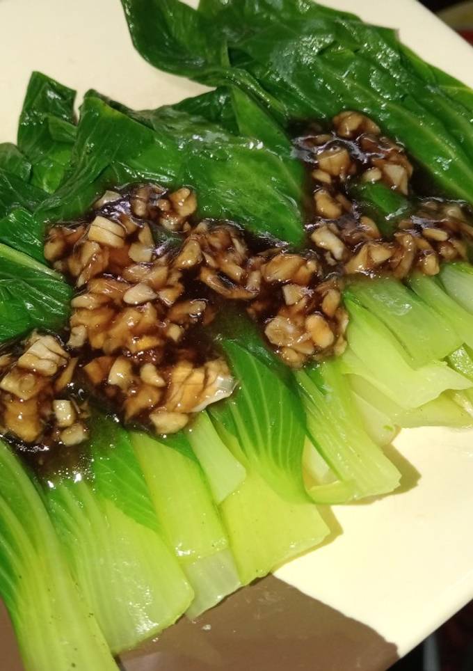 Resep Pak choy saus garlic ala Subi 😋 oleh Shari Soebijanto - Cookpad