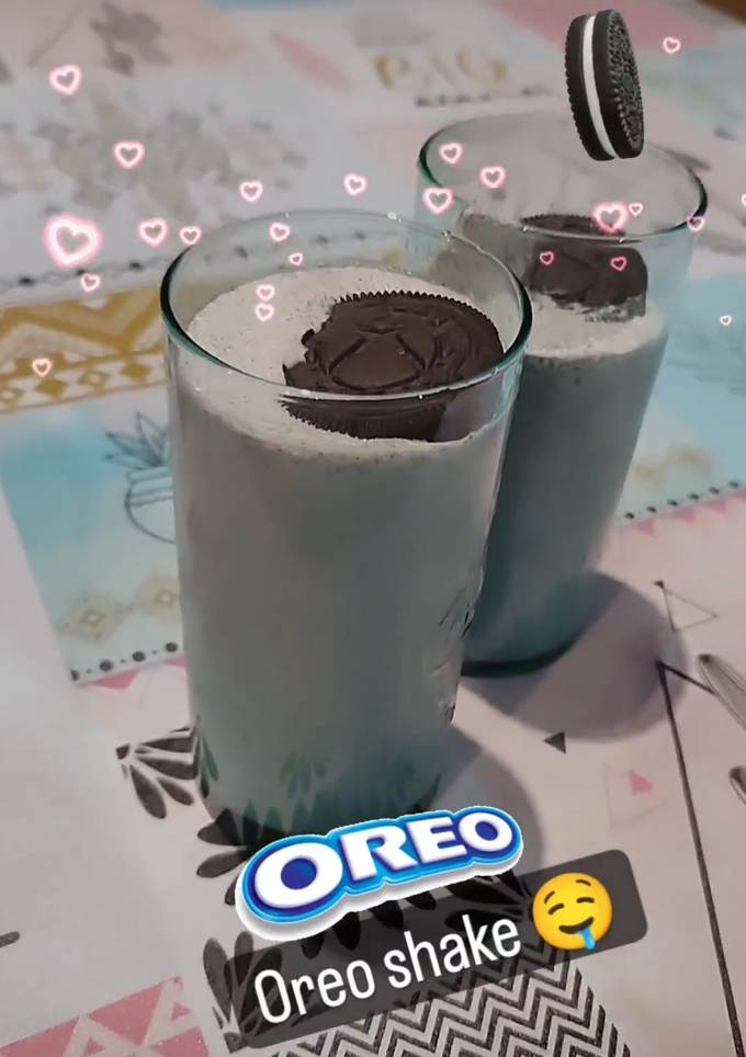 Oreo Shake (Batido de Oreo) Receta de Lidia- Cookpad