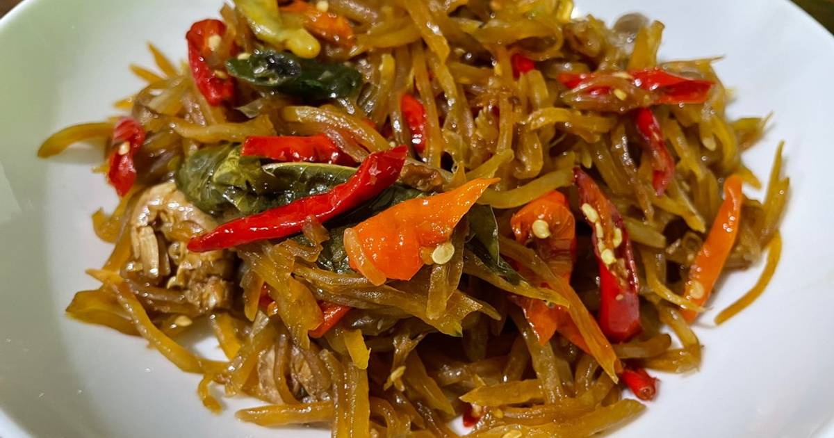 Resep Oseng pepaya muda maknyus oleh jeng hayoone - Cookpad