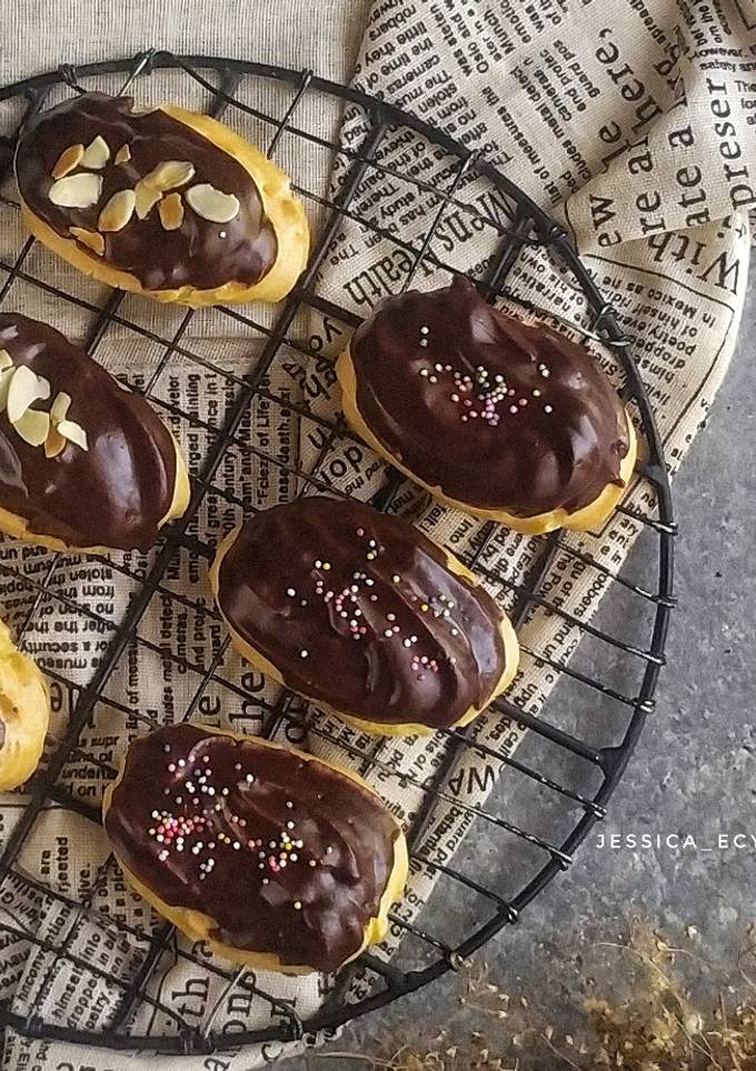 Resep Eclair/ Soes Klasik / Ide Jualan oleh Ecy - Cookpad