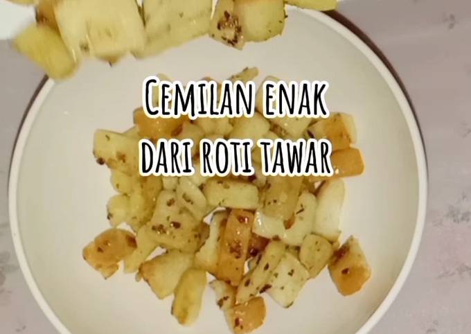 Resep Cemilan Enak Dari Roti Tawar Oleh Agnes Tiiomaria Cookpad