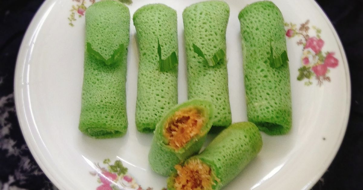 Resep Dadar Gulung Imoet Isi Kelapa oleh Anto - Cookpad