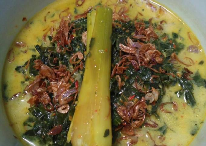 Resep Gulai daun singkong oleh Miya Mikayla - Cookpad