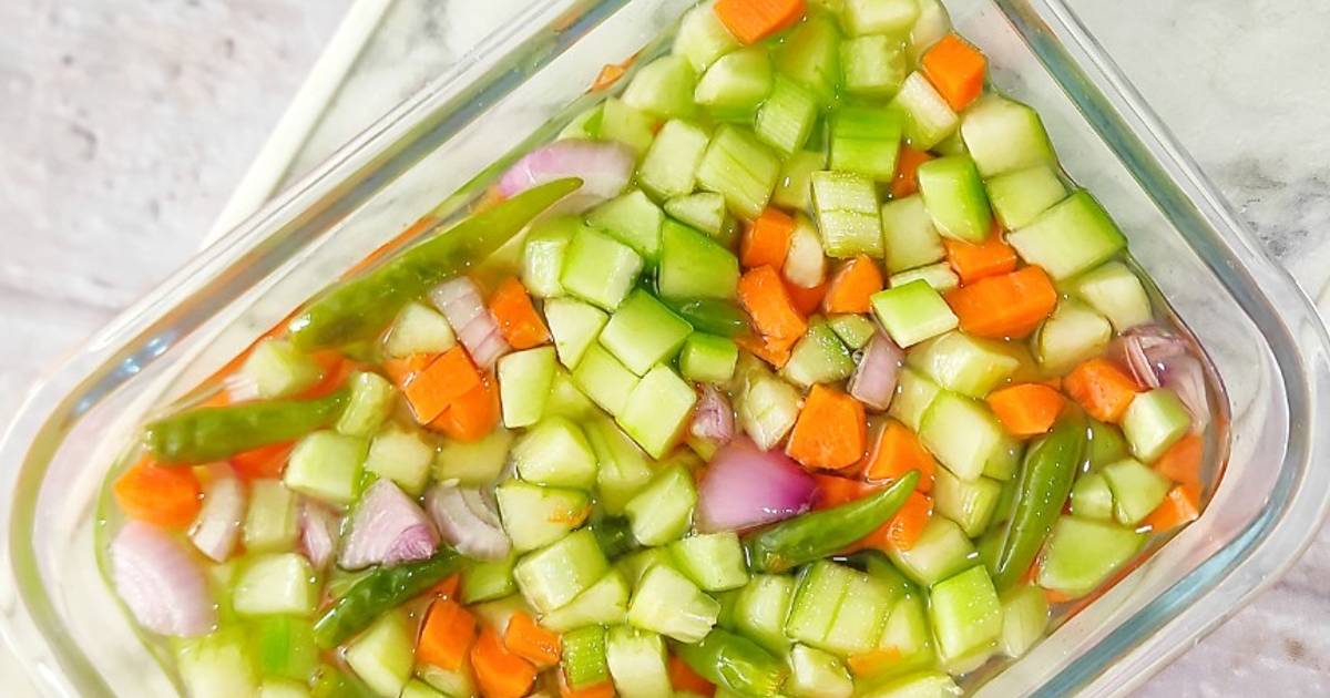 Resep acar timun sederhana dan praktis: rasa asamnya pas dan segar!