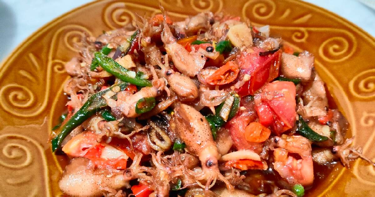 Resep Cumi Asin Sambel Iris oleh Boisiyah Suwardi - Cookpad