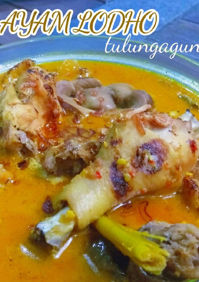 Resep Ayam Lodho khas Tulungagung (smokey dan rekomended) oleh Arum ...