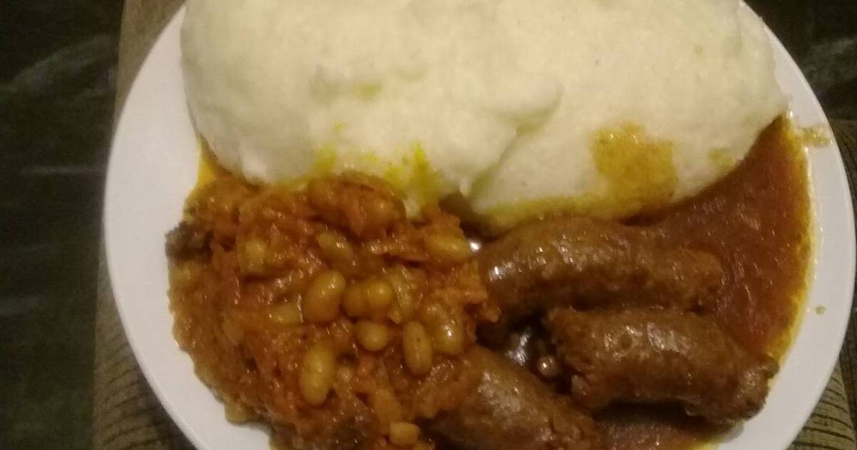 Wors stew with chakalaka Recipe by NonkonzoM - Cookpad