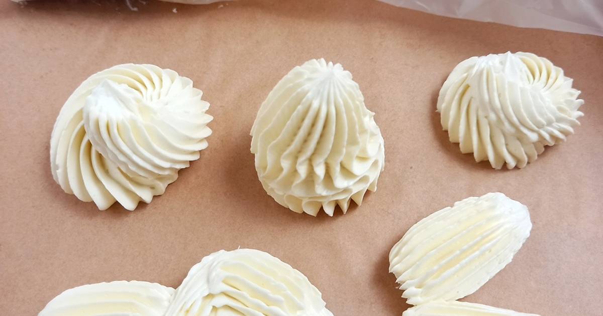 Resep Swiss Meringue Butter Cream oleh Erlina - Cookpad