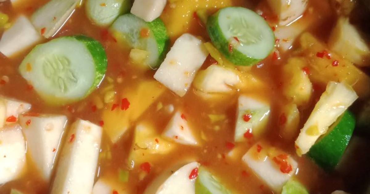 403 resep asinan timun nanas bengkuang enak dan mudah - Cookpad