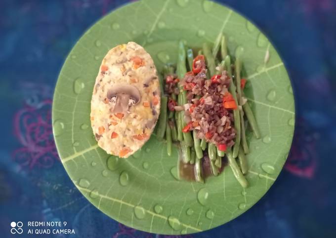 Resep Tahu sakura (with oatmeal) n buncis singapura ala2 oleh Ratih dwi ...