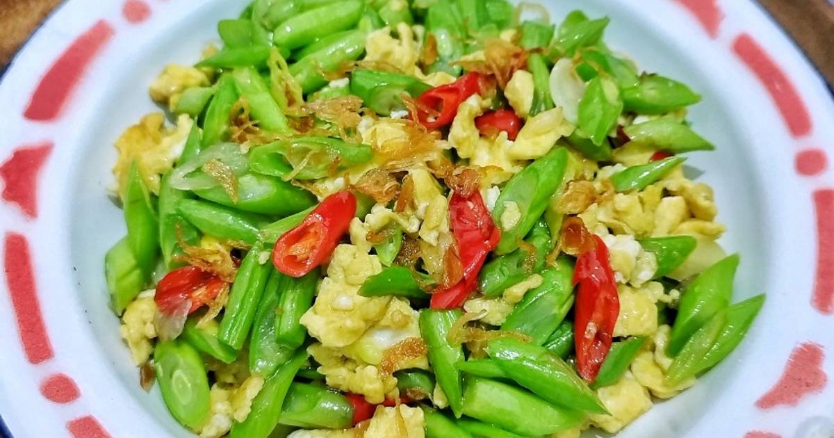 Resep Oseng Buncis Telur Orak Arik oleh Rachma Nita - Cookpad