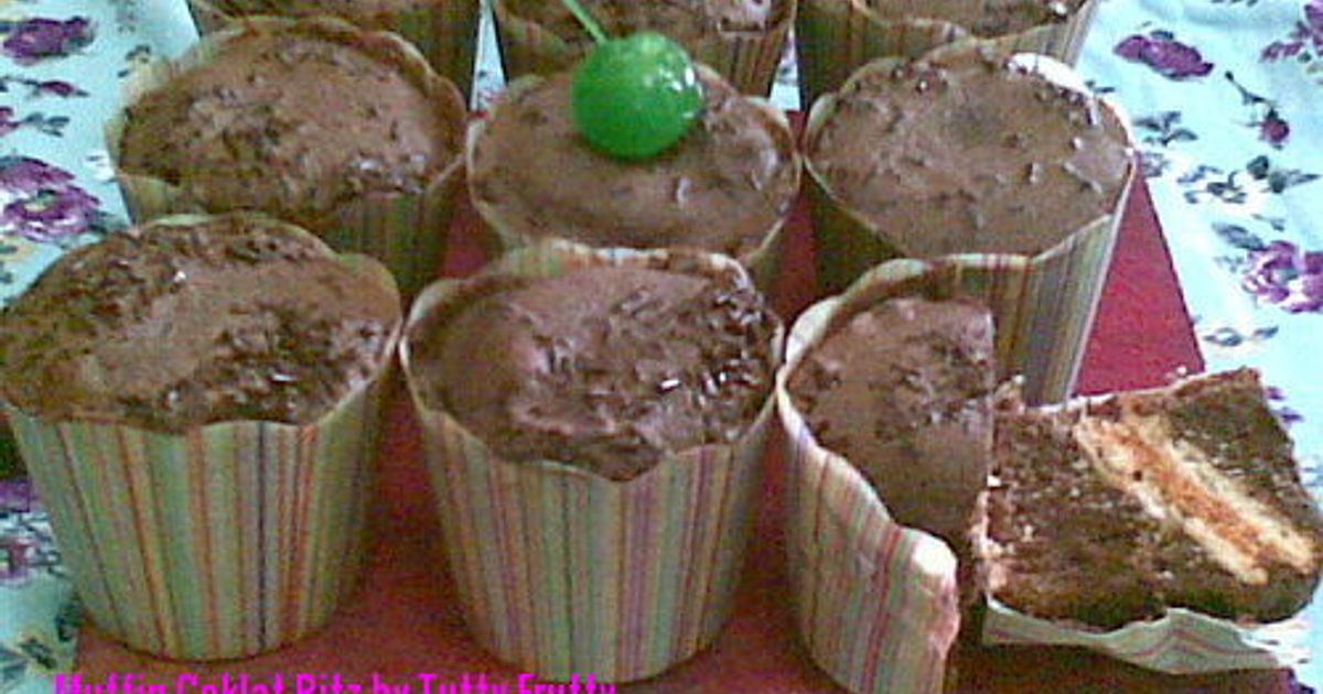 Resep Muffin Coklat Ritz oleh Tutty Frutty - Cookpad