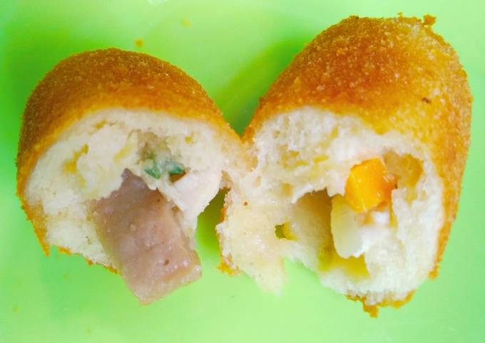 Resep Roti Goreng Isi Ayam oleh Devanlicious_ - Cookpad