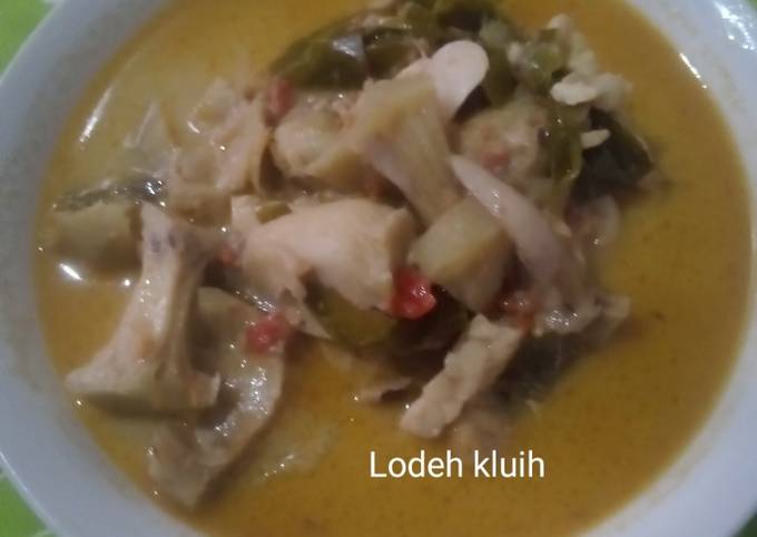 Resep Lodeh kluih Ala kopi klotok Yogyakarta #Anna2022🍛🍲🫖☕ oleh Dapoer ...