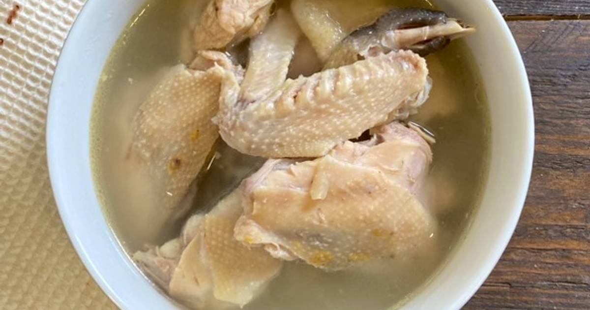 Resep Sup Ayam Jahe Simple oleh Kristina Heryawati - Cookpad