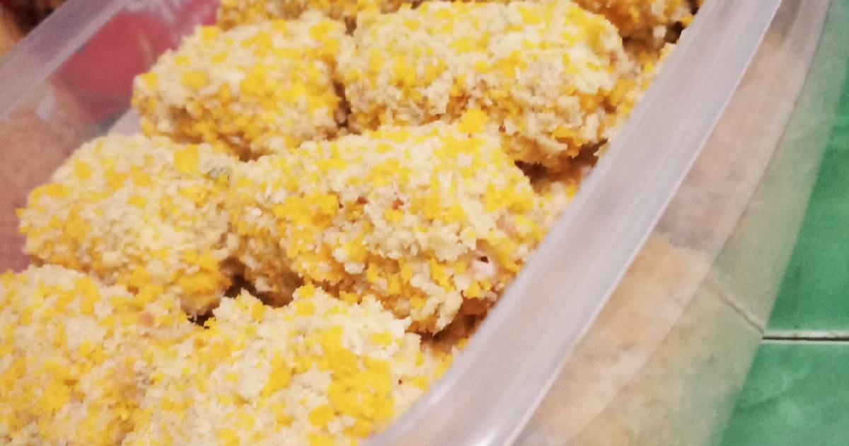Resep Nuget kornet sapi homemade oleh Siti Hajar - Cookpad