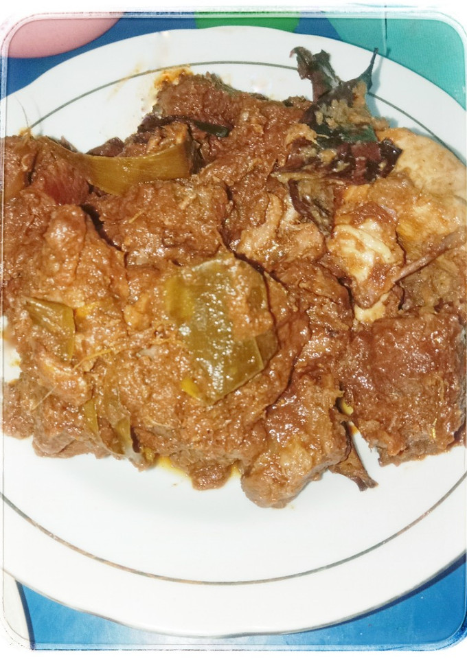 Resep Rendang Daging Sapi (Bumbu Instant Tanpa Santan) oleh Aini mama ...