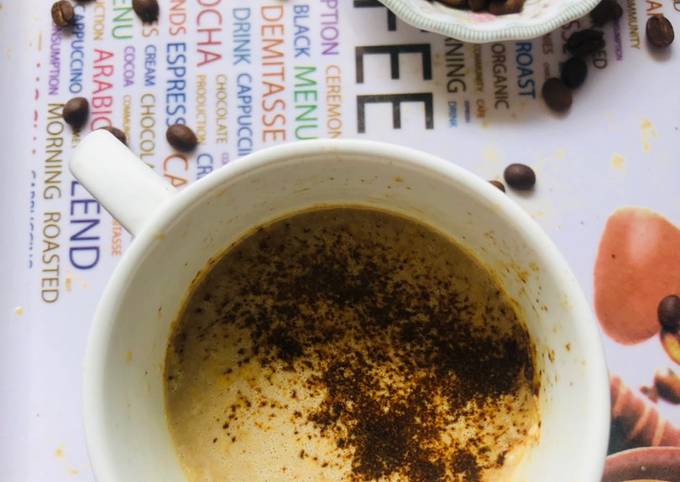 Custed powder and coffee Recipe by Shobha Deshmukh - Cookpad