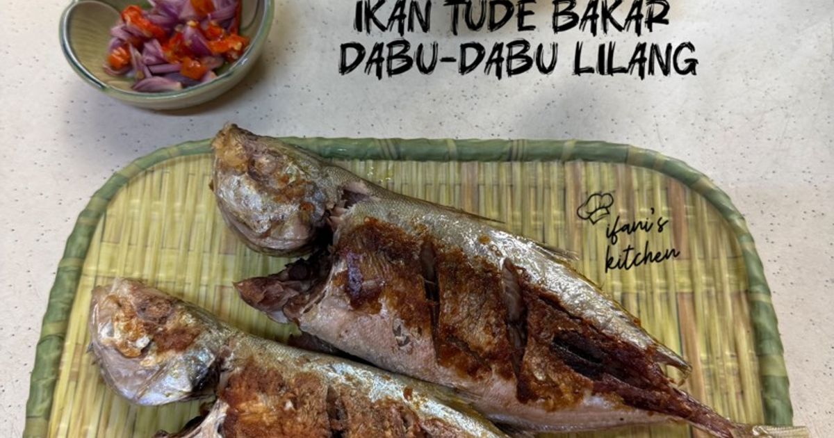 Resep 579. Ikan Tude (Kembung) Bakar Dabu Dabu Lilang oleh IFANI DEVI ...