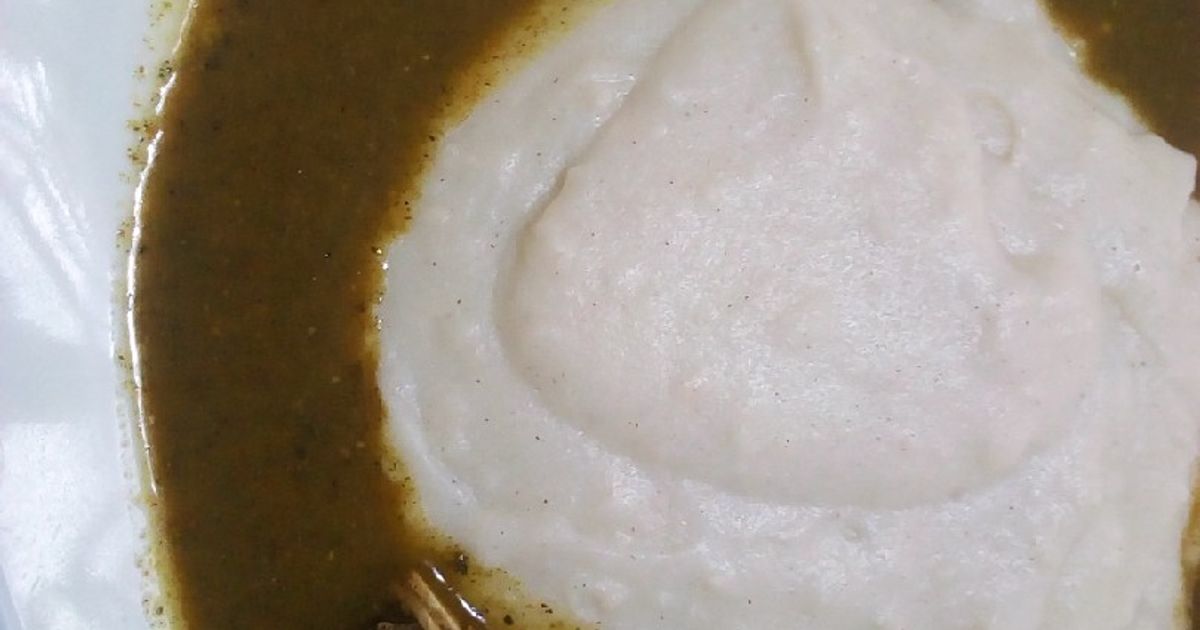 Tuwon Masara And Dried Okra Soup Recipe by Mariya Balarabe Gambo - Cookpad