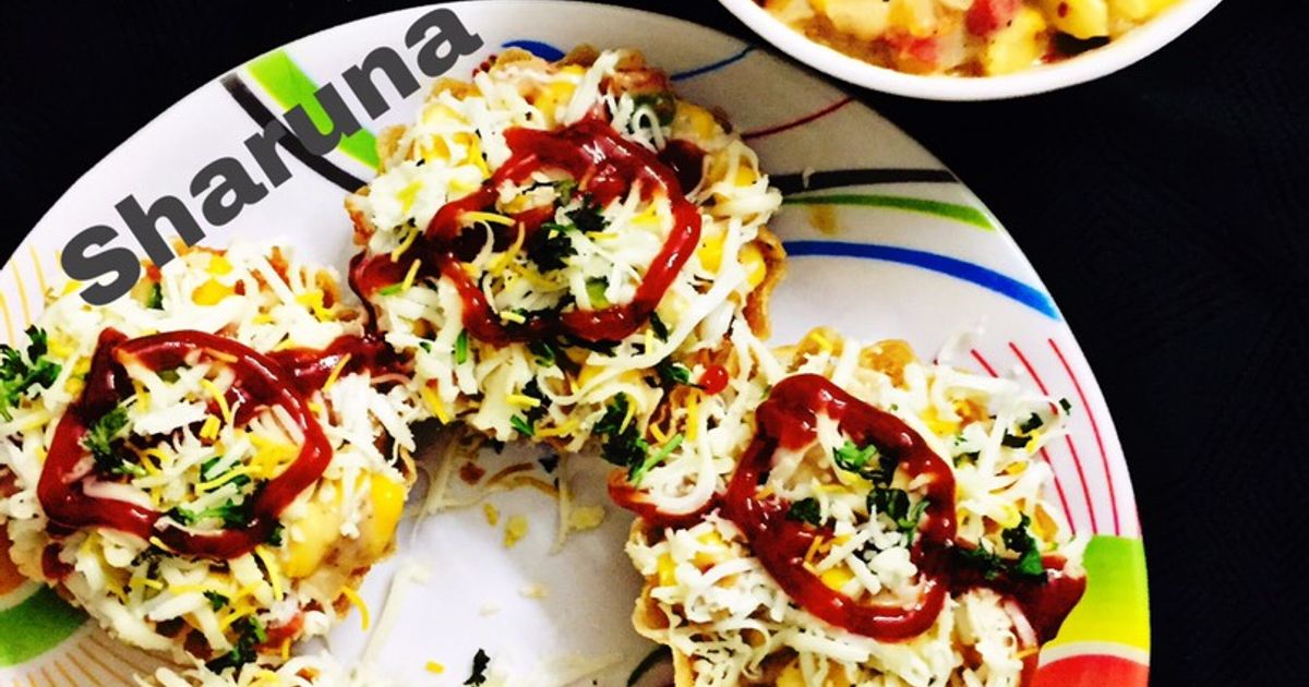 Cheesy Corn Chat Recipe by Sharuna Nanwani - Cookpad