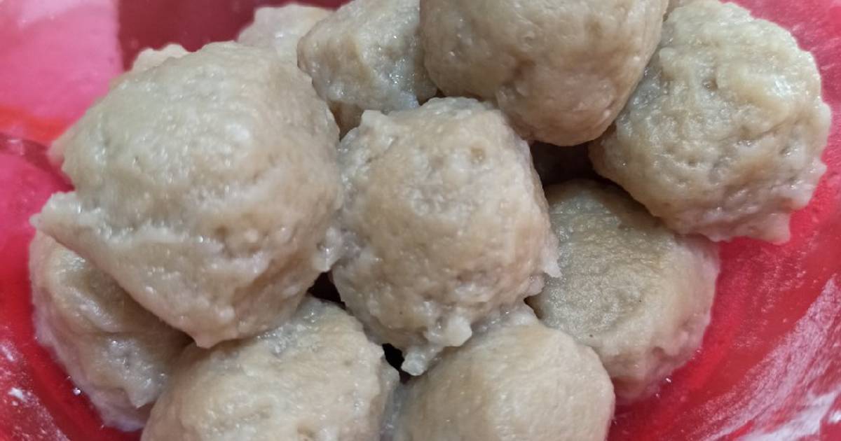 Resep Bakso Jamur Tiram oleh Jo Beruang - Cookpad
