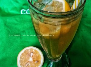 Resep lemon tea segar dan mudah, cocok untuk cuaca panas