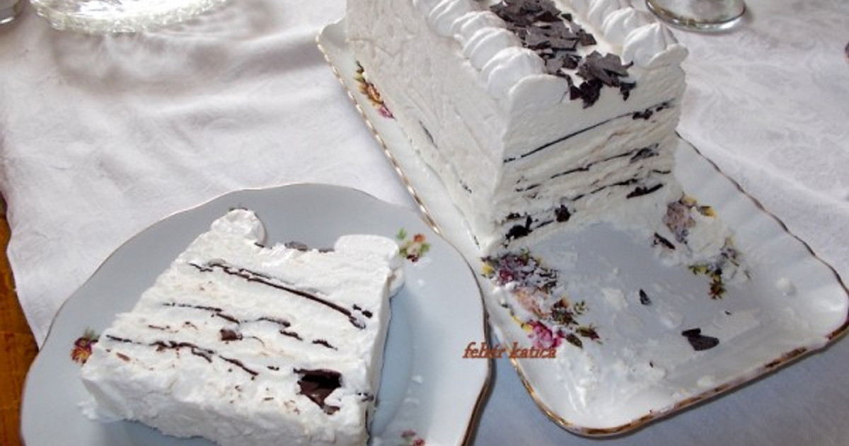 Viennetta Fagylalt Torta Házilag | Fehér Katica receptje - Cookpad receptek